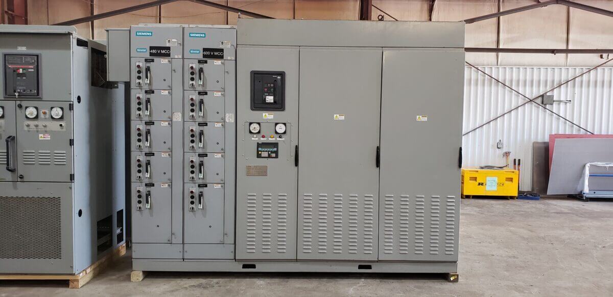 Siemens VFD Test Stand - IOM Components